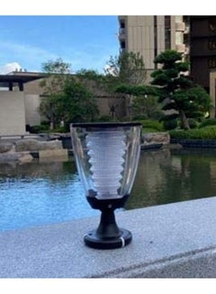 Generic Solar Led Compound Wall Light Black/White | Best Price UAE ...