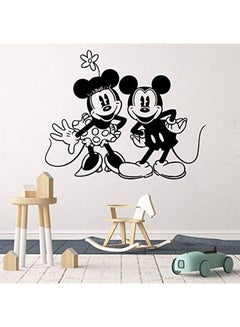 Generic Mickey Mouse Themed Wall Sticker Set Black | Best Price KSA ...