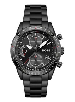 HUGO BOSS Men's Pilot Edition Chrono Water Resistance Stainless Steel ...