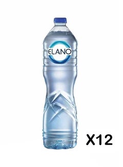 ELANO Natural Drinking Water Bottle 1.5Liters Pack of 12 Egypt | Cairo ...