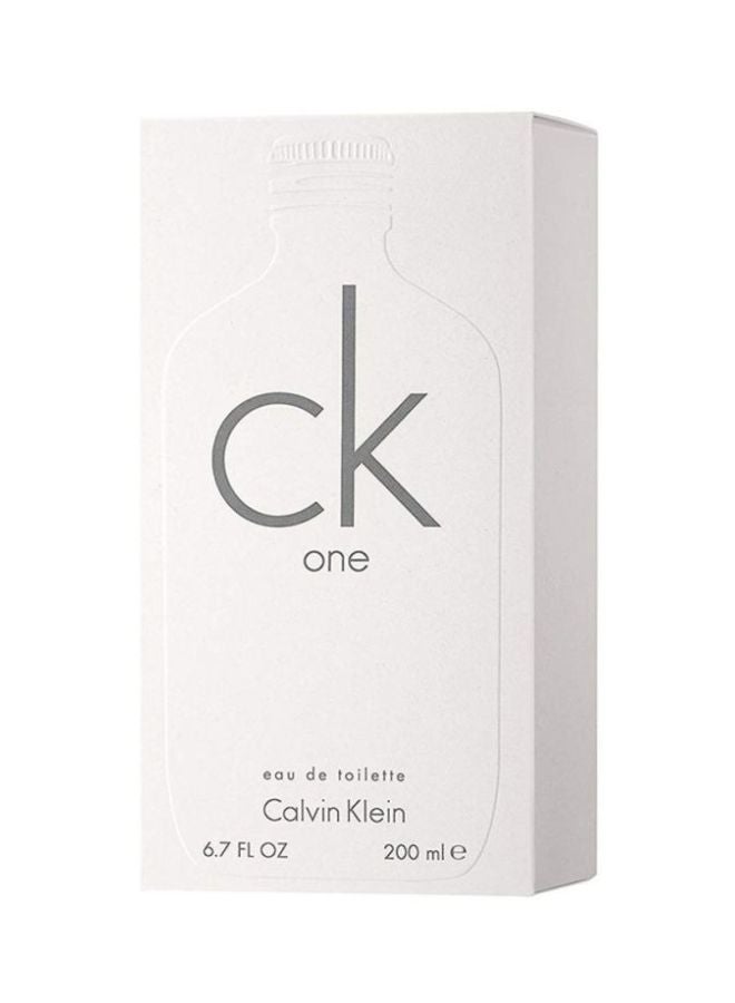 CALVIN KLEIN CK One EDT 200ml Best Price UAE Dubai Abu Dhabi