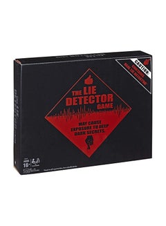Hasbro The Lie Detector Electronic Game Set for 16+ Years, Black/Red ...
