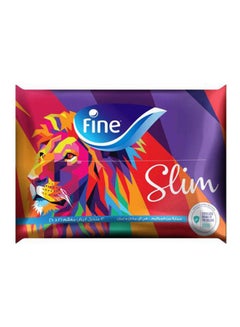 Fine Slim Pack Facial Tissues, Sterilized White Tissues, 60 Tissues x 2 ...