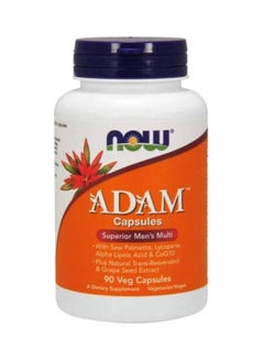 Now Foods Pack Of 2 Adam Superior Multi Dietary Supplement - 90 ...