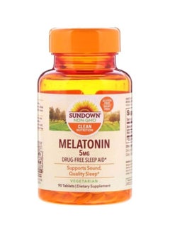 Sundown Melatonin Drug-Free Sleep Aid - 90 Tablets KSA | Riyadh, Jeddah