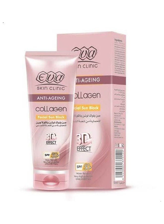 Eva Skin Clinic Collagen Facial Sun Block Lotion 50ml | Best Price ...