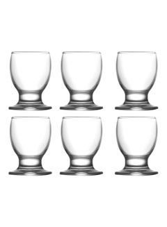 LAV 6-Piece Nectar Glass Set Clear UAE | Dubai, Abu Dhabi