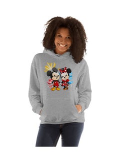 Art Gallery Disney Mickey And Minnie Mouse Lover Sweatshirt Gray Egypt ...
