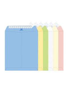FIS 25-Piece Executive Laid Paper Envelopes Multicolour UAE | Dubai ...