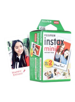 FUJIFILM 20-Piece Instax Instant Film Photo Paper UAE | Dubai, Abu Dhabi