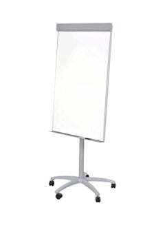 FIS Flip Chart Stand With Wheels,70 x 100cm White/Grey/Black UAE | Dubai, Abu Dhabi