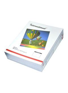 FIS 10-Piece A4 International Notebook Set White/Blue/Green UAE | Dubai ...