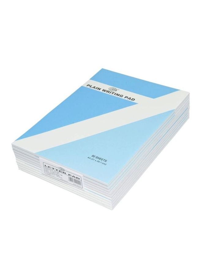 FIS 10-Piece A4 Letter Pad Set White | Best Price UAE | Dubai, Abu Dhabi