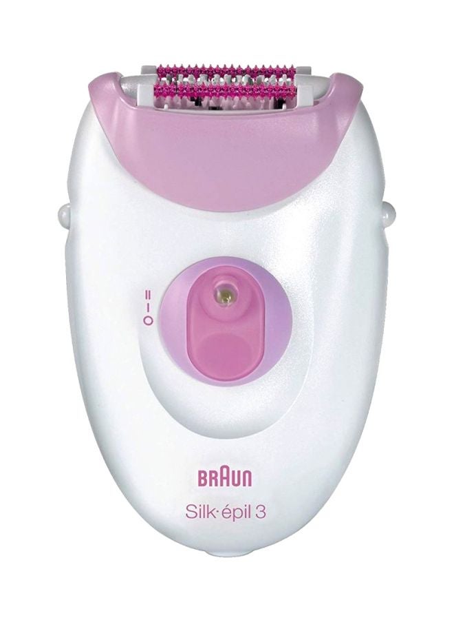 BRAUN Silk-epil 3 3270 Epilator White/Pink | Best Price KSA | Riyadh ...