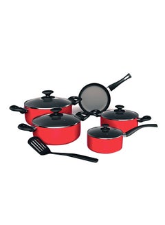 Homeway 10 Piece Cookware Set, Food Grade Aluminium With 3 Layer Non ...