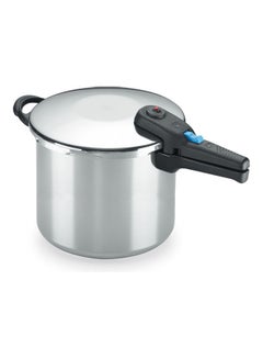 Alza Stainless Steel Pressure Cooker Made in Spain Silver 8.0Liters KSA ...