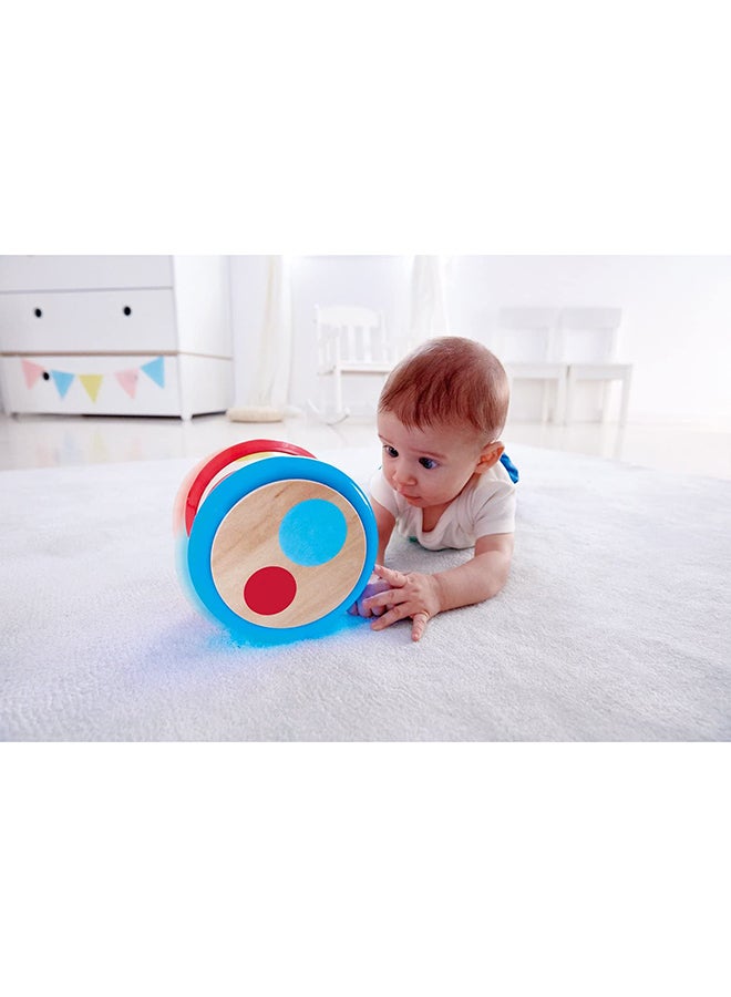 Buy Hape Baby Drum, Colorful Rolling Drum Musical Instrument Toy For ...