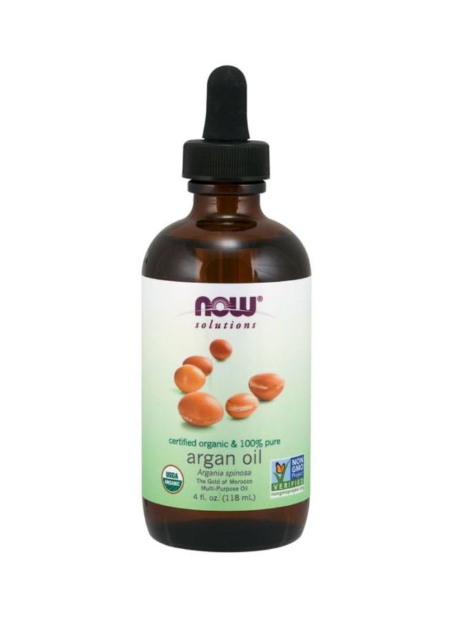 Now Foods Certified Organic & 100% Pure Argan Oil 118ml | Best Price ...