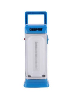 GEEPAS Rechargeable LED Emergency Light White/Blue KSA | Riyadh, Jeddah