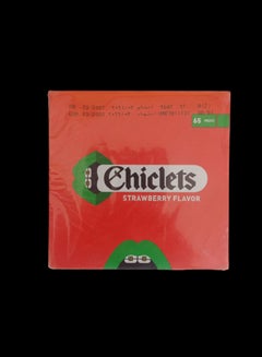 chiclets Strawberry 2grams Pack of 65 Egypt | Cairo, Giza