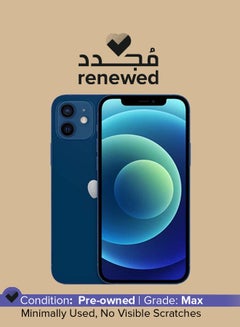 Apple Renewed - iPhone 12 With Facetime 128GB Blue 5G - International ...