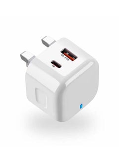 Earldom Dual Port Power Supply 3.0 Adapter Plug White UAE | Dubai, Abu ...
