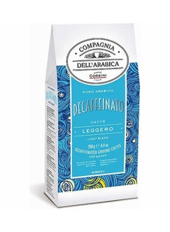 CAFFE CORSINI 1950 Decaffeinated Light Blend Rich Flavor Pure Arabica Ground Coffee 250grams UAE ...