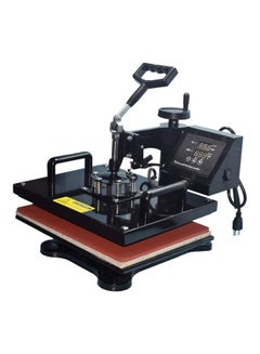 Generic 6-in-1 Multi-function Heat Press Machine Black 59.5x51.5x44.5cm ...