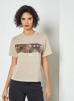 Sivvi x GenM Mission Mars T-Shirt Beige UAE | Dubai, Abu Dhabi