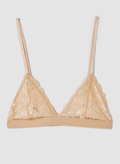 trendyol Lace Triangle Bralette Beige UAE | Dubai, Abu Dhabi