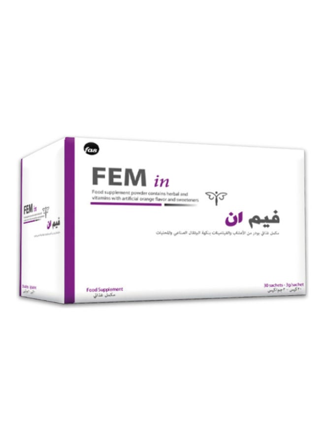 fas Fem In Food Supplement - 30 Sachets | Best Price KSA | Riyadh, Jeddah