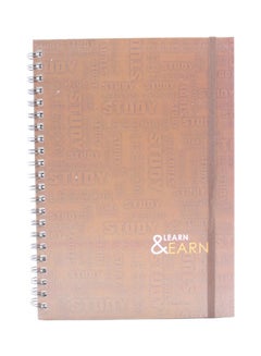 Generic 100-Sheet Section Notepad Brown UAE | Dubai, Abu Dhabi