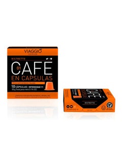VIAGGIO ESPRESSO Espresso 01 Ristretto Intensidad 11 10 Capsules Egypt ...