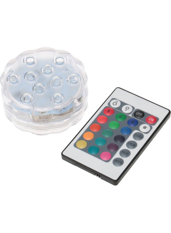 Generic Remote Control Submersible Underwater Lamp Multicolour | Best ...