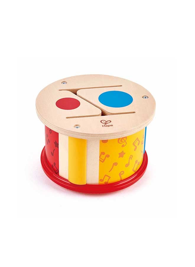 Buy Hape Double-Sided Drum| Wooden Double-Side Musical Drum Instrument ...