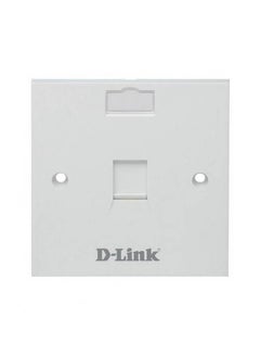 D-Link Single Face Plate Ethernet Cable White UAE | Dubai, Abu Dhabi