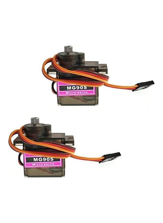 Maxmoral 2-Piece Metal Gear Micro Tower Pro Servo Upgraded Digital ...