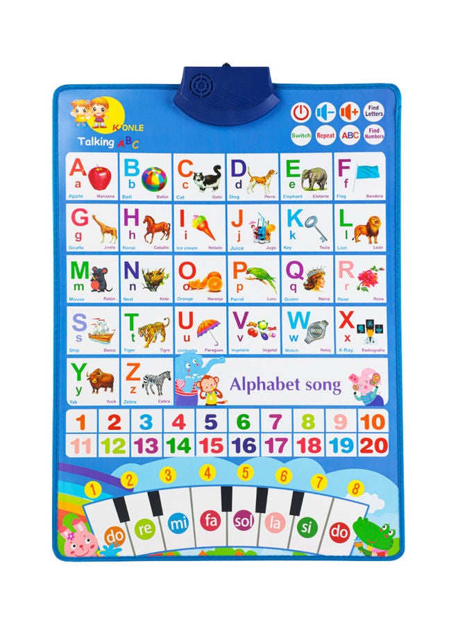 Generic Interactive Alphabet Wall Chart | Best Price KSA | Riyadh, Jeddah