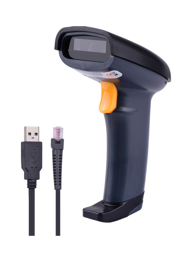 Aibecy USB Connected 1D2D QR Barcode Scanner Blue/Black | Best Price ...