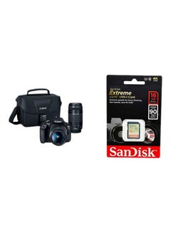 Canon T7 18-55mm f/3.5-5.6 IS II Kit Memory Card Black UAE | Dubai, Abu ...