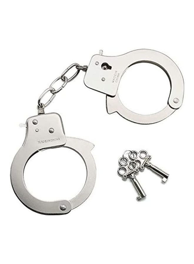 Generic Metal Handcuff With Key 10.25inch | Best Price KSA | Riyadh, Jeddah