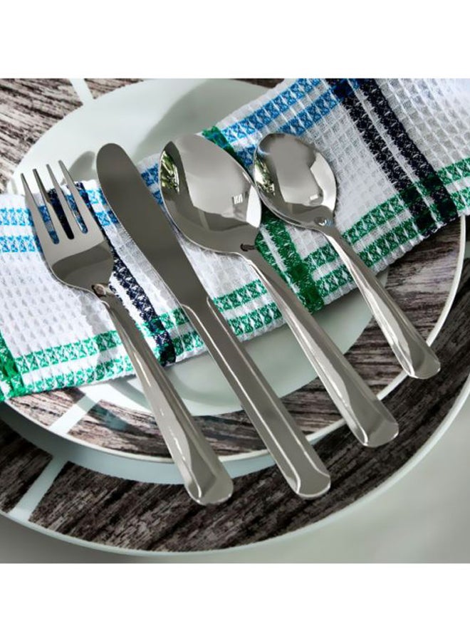 Home Box 16-Piece Passion Cutlery Set Silver | Best Price UAE | Dubai ...