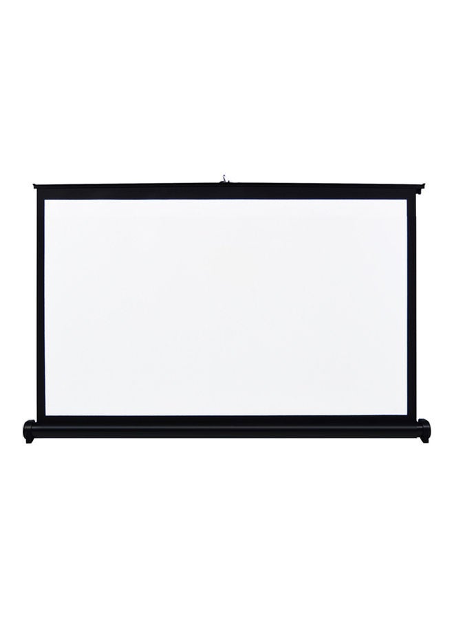 Generic Tabletop Projection Screen V05 White/Black | Best Price UAE ...