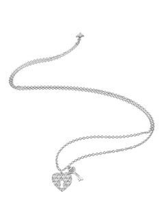 GUESS Stainless Steel Heart And Key Pendant Necklace UAE | Dubai, Abu Dhabi