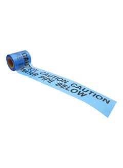 Generic Caution Water Pipe Below Tape Blue/Black | Best Price UAE ...