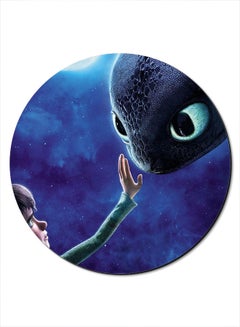 Theodor Hiccup And Toothless Themed Mousepad Blue/Green/Black | Best ...