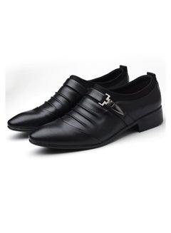 Generic Metal Detailed Formal Shoes Black KSA | Riyadh, Jeddah