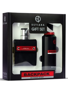 ESTIARA Back Pack Outdoor EDT And Body Spray Set 100+200ml UAE | Dubai ...