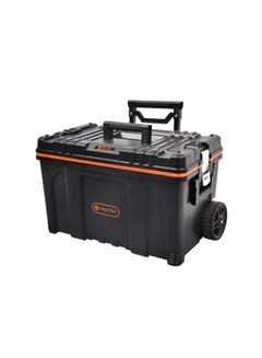 Tactix Tactix 25 Inches Mobile Tool Box with Wheels, Heavy Duty Plastic ...