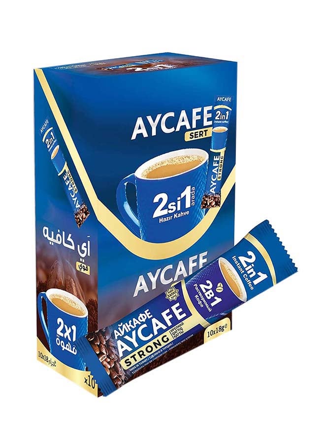 Aycafe 2 In 1 Instant Coffee 18grams Pack of 10 | Best Price UAE ...